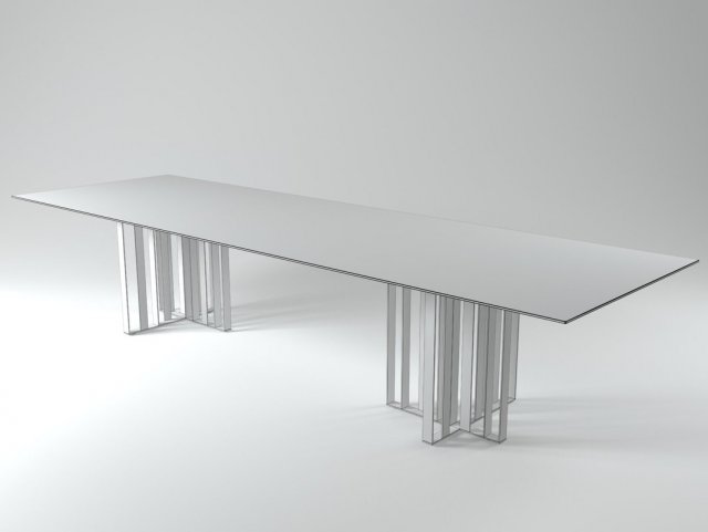 shade 3D Model in Table 3DExport