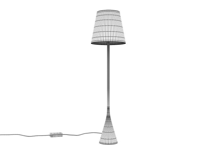 Pascal mourgue standard floor lamp 3D Model in Floor Lamps 3DExport