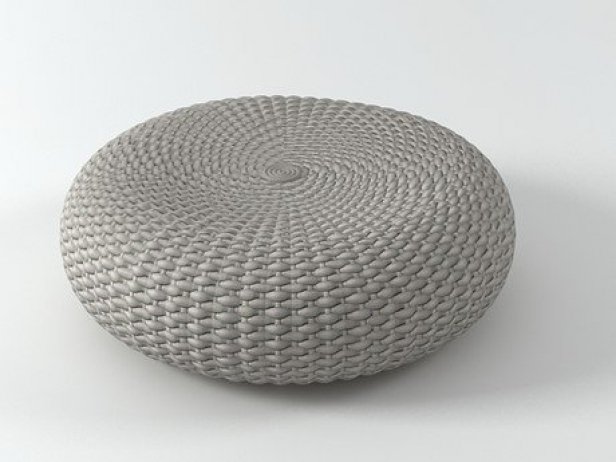 shell pouf by paola lenti 3D Модель in Другое 3DExport