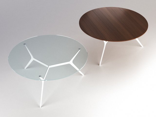 trimundo coffee table by sitia 3D Model in Table 3DExport