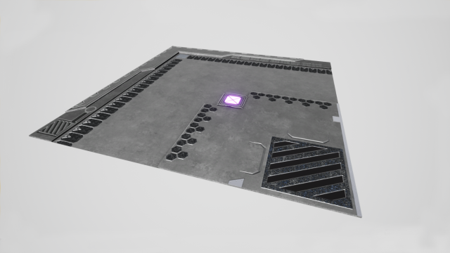 sci fi floor 3D Model in Miscellaneous 3DExport