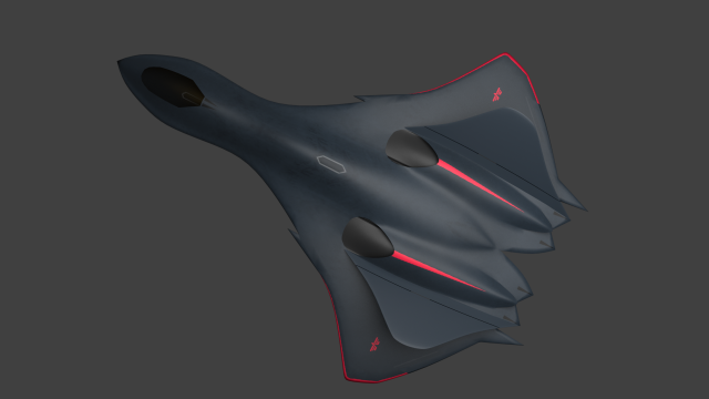 stealth fighter jet 3D Model in Fighter 3DExport