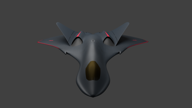 stealth fighter jet 3D Model in Fighter 3DExport
