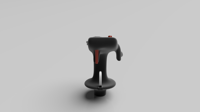 Stick for fighter jet 3D Model in Parts 3DExport