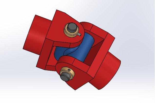 universal joint 3d printed model 3D Print Models in Engineering 3DExport