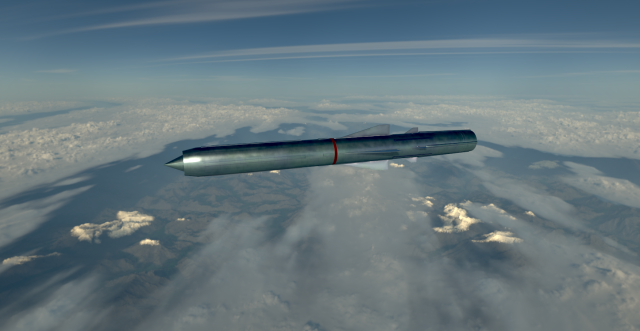 brahmos cruise missile 3D Model in Projectiles 3DExport