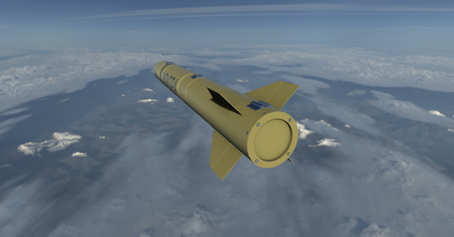 mokopa anti-tank missile 3D Model in Projectiles 3DExport