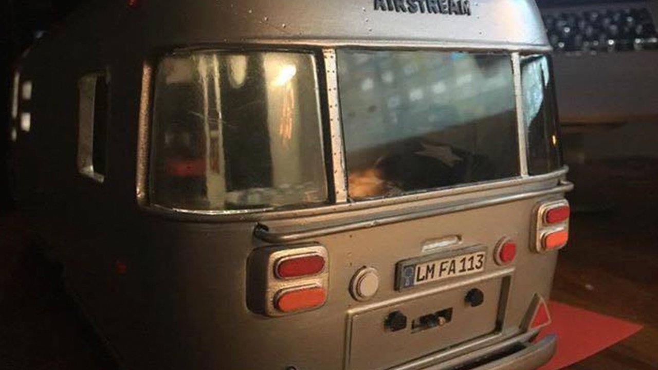 Airstream Trailer Scale 1-18 3D print model 3D-Modell in Andere 3DExport
