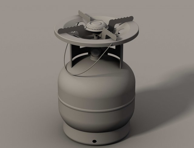 portable outdoor picnic gas cooker 3D Model in Cookware Tools 3DExport