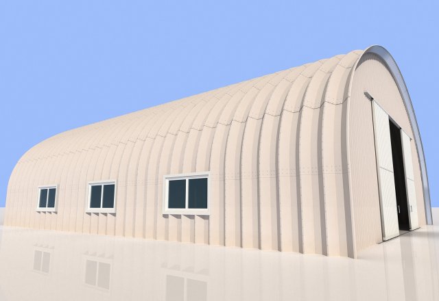 UBM Roofing System -UBM17X20-B1 3D Model in Buildings 3DExport