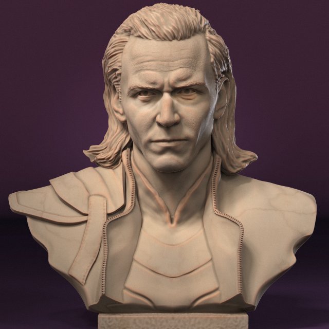Loki 3D Print Model in Man 3DExport