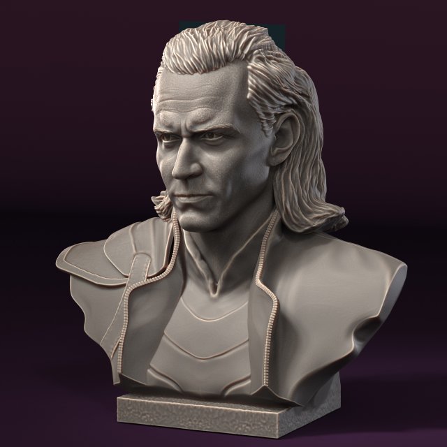 Loki 3D Print Model in Man 3DExport