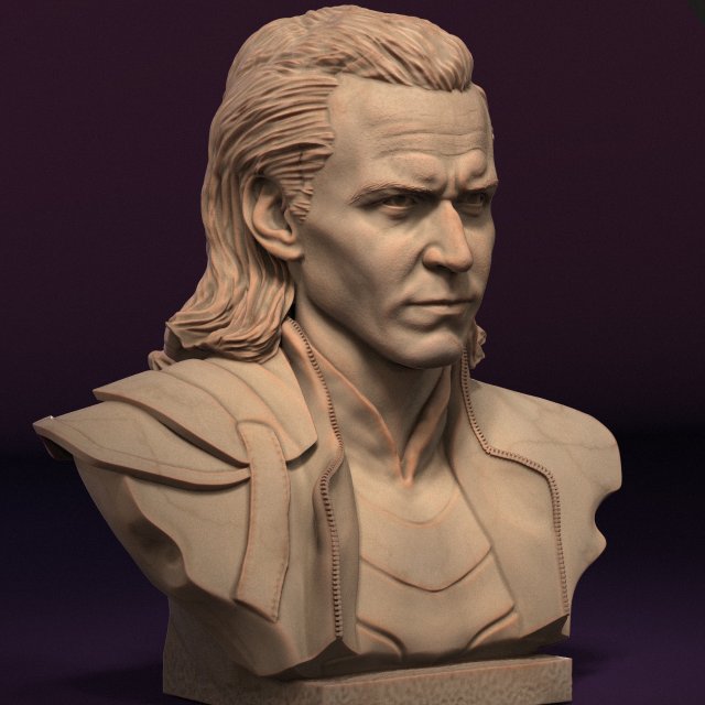 Loki 3D Print Model in Man 3DExport
