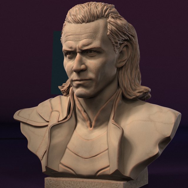 Loki 3D Print Model in Man 3DExport