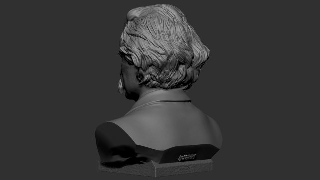 Mark Twain 3D Print Model in Man 3DExport