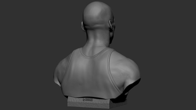 Michael Jordan 3D Print Model in Man 3DExport