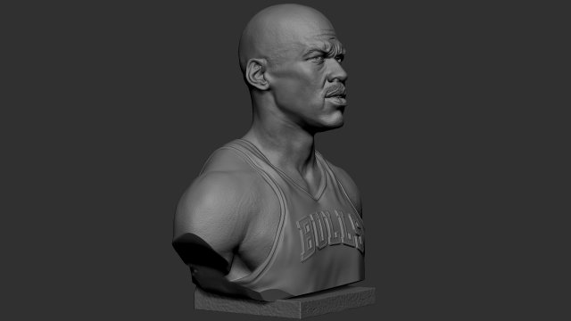 Michael Jordan 3D Print Model in Man 3DExport