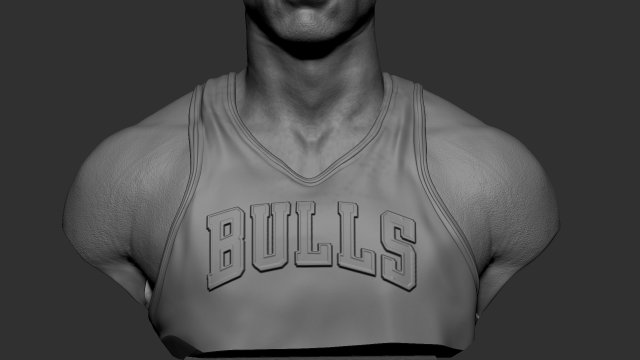 Michael Jordan 3D Print Model in Man 3DExport