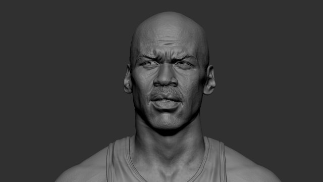 Michael Jordan 3D Print Model in Man 3DExport