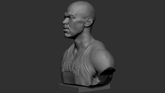 Michael Jordan 3D Print Model in Man 3DExport