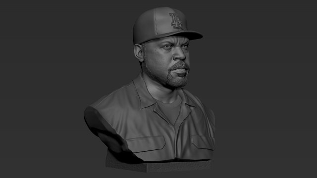 Ice Cube 3D Print Model in Man 3DExport