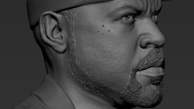 Ice Cube 3D Print Model in Man 3DExport