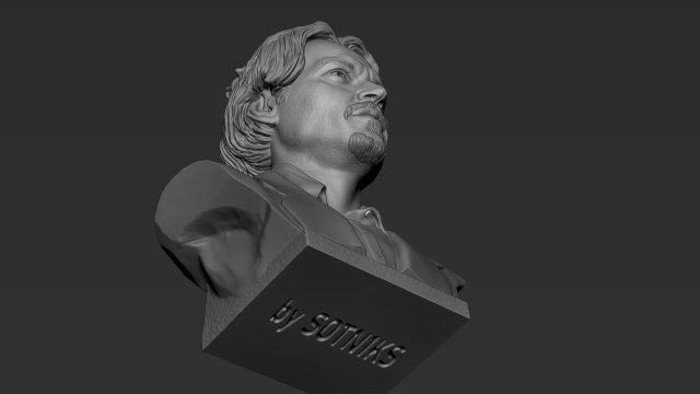 Johnny Depp 3D Print Model in Man 3DExport