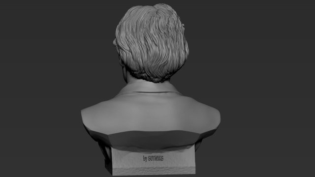 Johnny Depp 3D Print Model in Man 3DExport