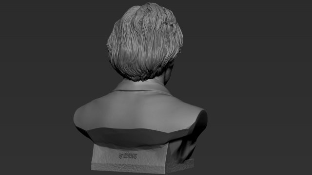 Johnny Depp 3D Print Model in Man 3DExport