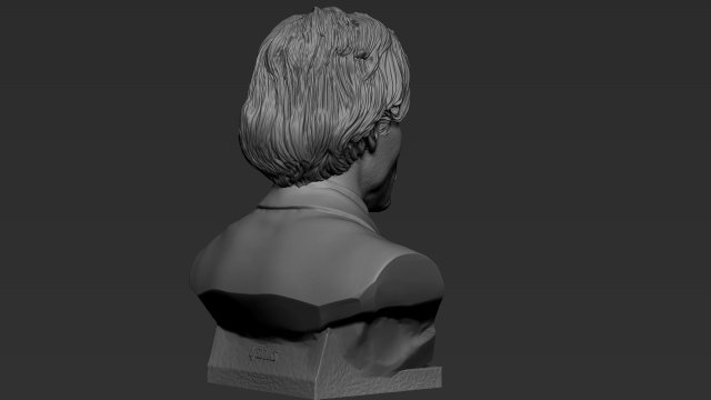 Johnny Depp 3D Print Model in Man 3DExport