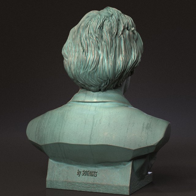 Johnny Depp 3D Print Model in Man 3DExport