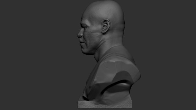 Mike Tyson 3D Print Model in Man 3DExport