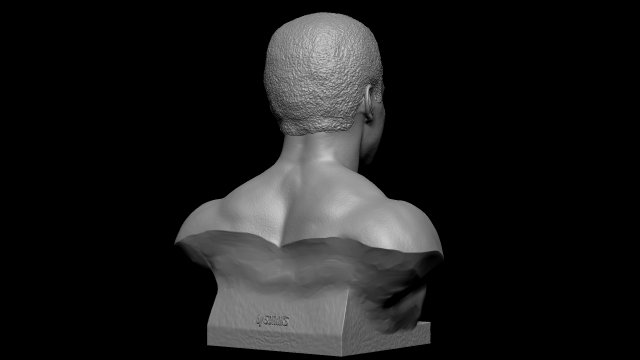 Muhammad Ali 3D Print Model in Sculpture 3DExport