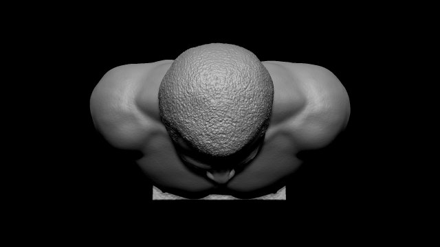 Muhammad Ali 3D Print Model in Sculpture 3DExport