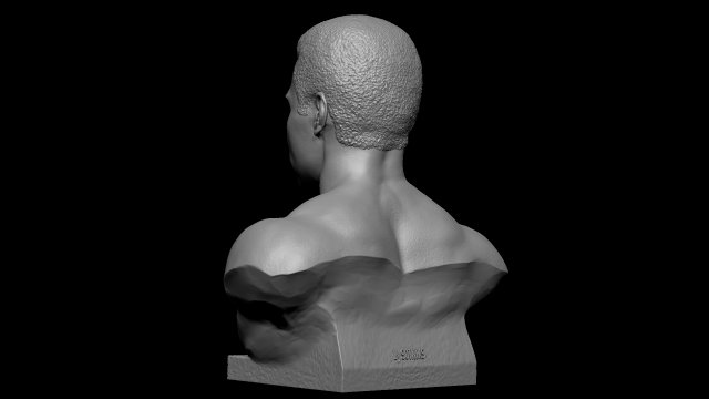 Muhammad Ali 3D Print Model in Sculpture 3DExport
