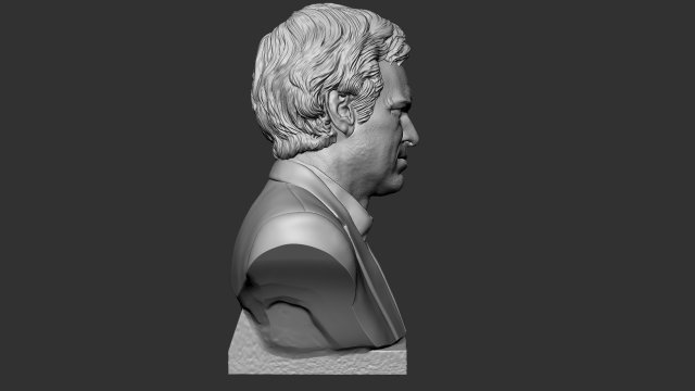 Mark Ruffalo 3D Print Model in Man 3DExport