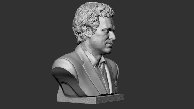 Mark Ruffalo 3D Print Model in Man 3DExport