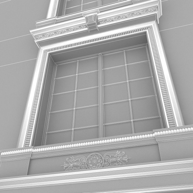 window frame 05 3D Model in Decoration 3DExport