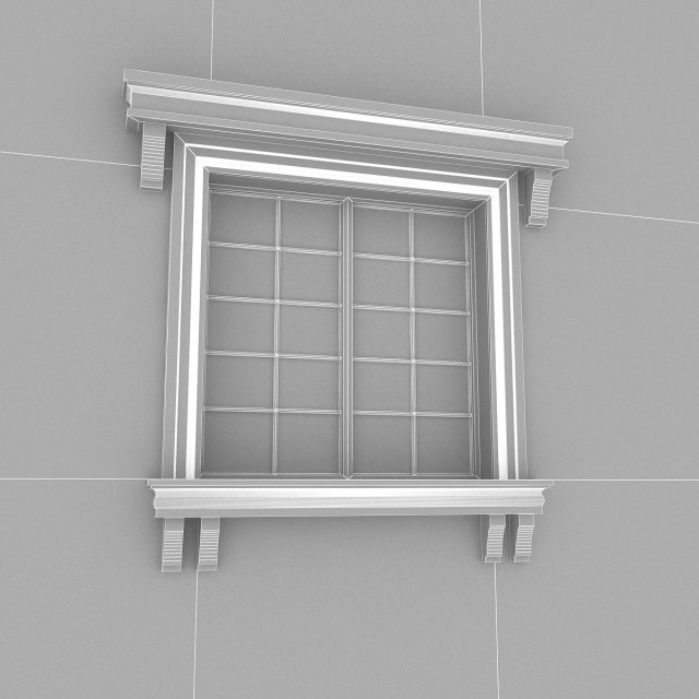 window frame 11 3D Model in Decoration 3DExport