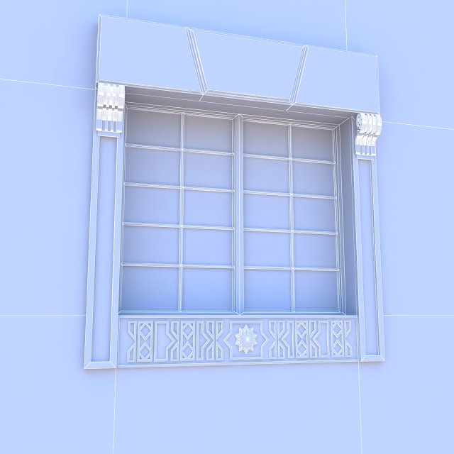 classic window collection 3D Model in Decoration 3DExport