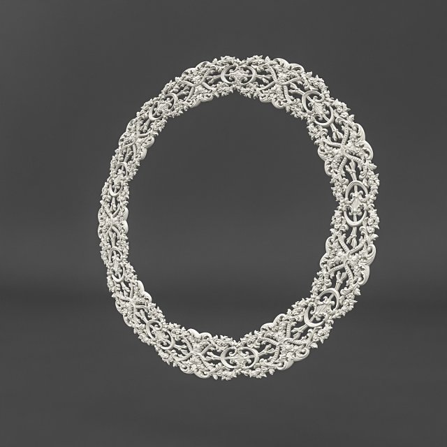 classic circle pattern 3D Model in Decoration 3DExport