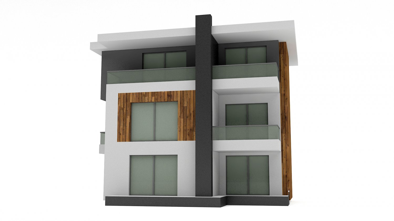 modern building 01 3D Models in Decoration 3DExport