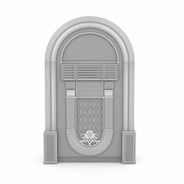 Juke Box 3D Model in Decoration 3DExport