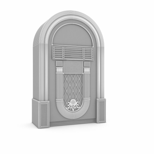 Juke Box 3D Model in Decoration 3DExport