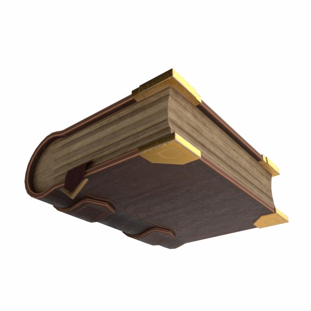 stylized book 3D Model in Shelving 3DExport