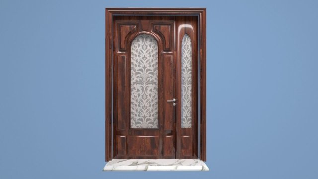 Main Door 3D Model in Door 3DExport