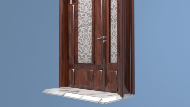Main Door 3D Model in Door 3DExport