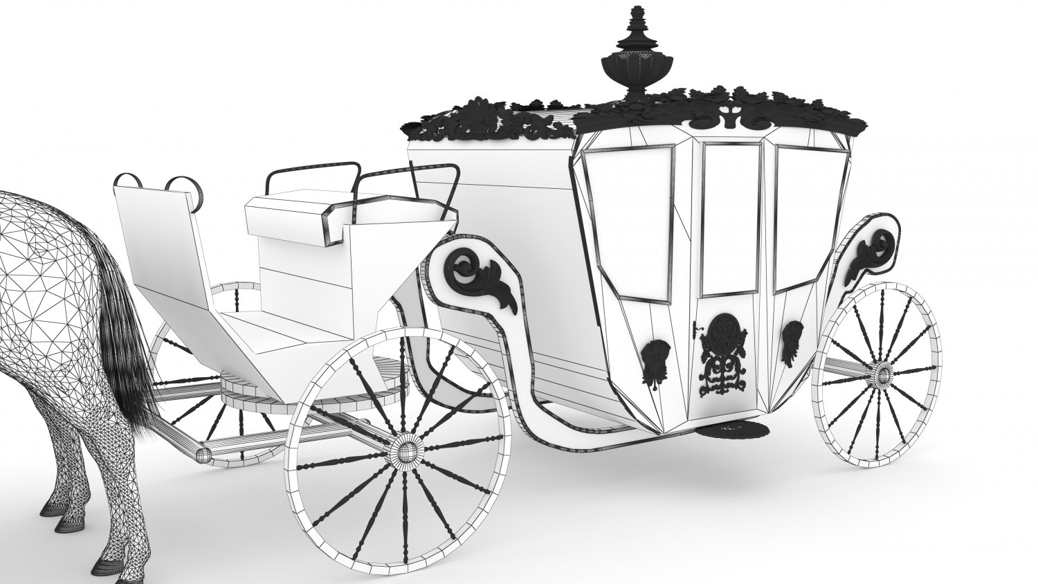 Royal Carriage Drawing