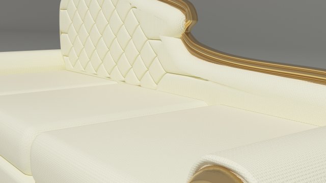 Classic Divan 4K 3D Model in Sofa 3DExport