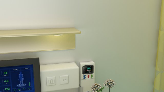 Hospital Ward 4 - 4K 3D Model in Medical Equipment 3DExport